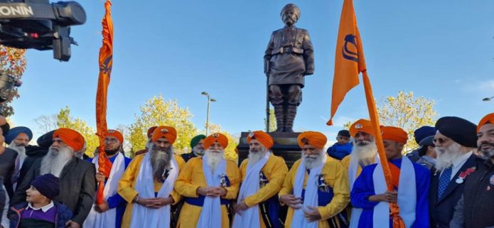 SIKH SOLDIER STATUE MEMORIAL UNVEILED IN LEICESTER – Des Pardes Weekly